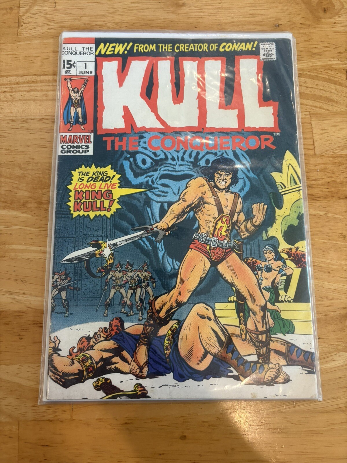 Kull The Conqueror #1 1971 Vintage Marvel Comic Good Condition! | eBay