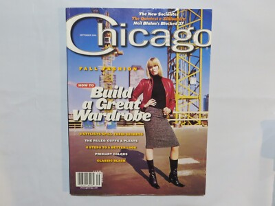 Chicago Magazine 2000 September Wardrobe Neil Bluhm Socialites 2V | eBay