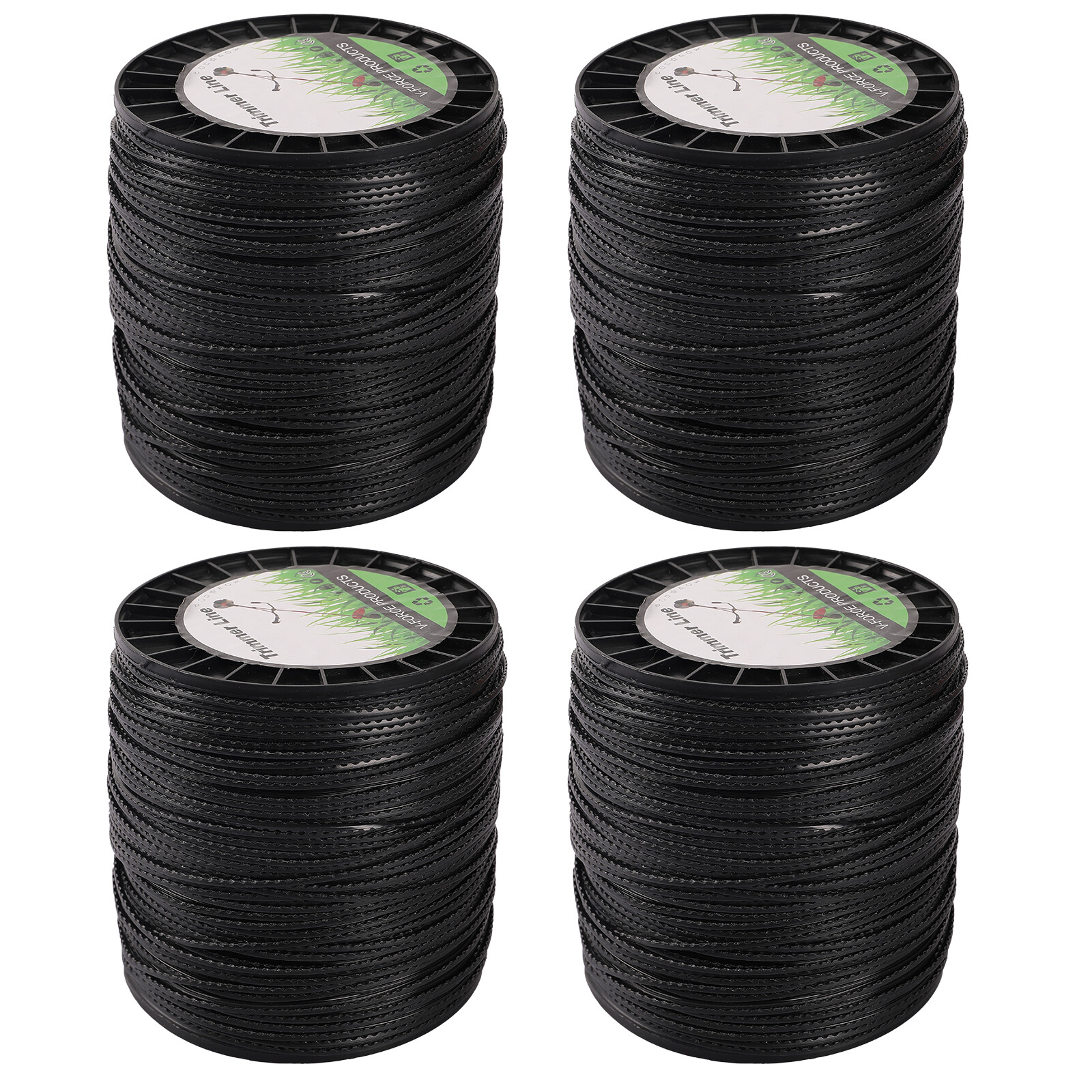 5lb Heavy Duty Sawtooth Trimmer Line .118" String Serrated Trimmer Line ...