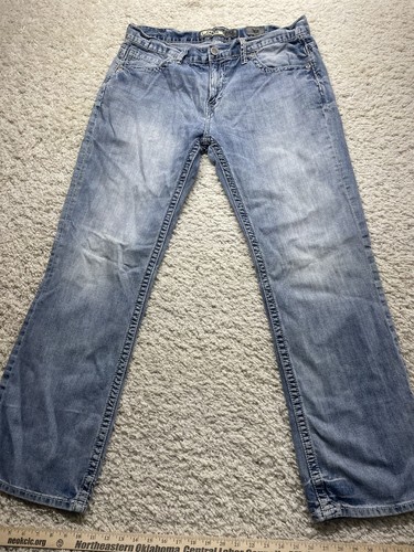 BKE Jeans Men’s 36x32 Blue Denim Carter Bootcut Stretch Faded Rodeo ...