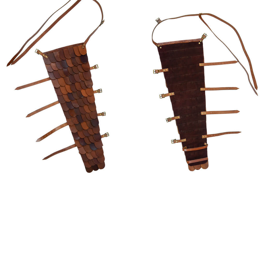 Halloween Gladiator Manica Thick Leather Scale ArmGuard one Hand Combat ...