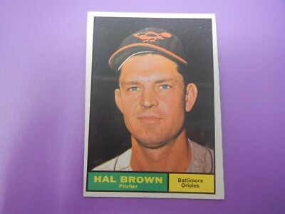 1961 Topps Baseball Hal Brown Orioles #218 | eBay