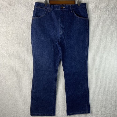 Vintage Wrangler Jeans Men’s 38/31 Cowboy Bootcut 945NAV | eBay