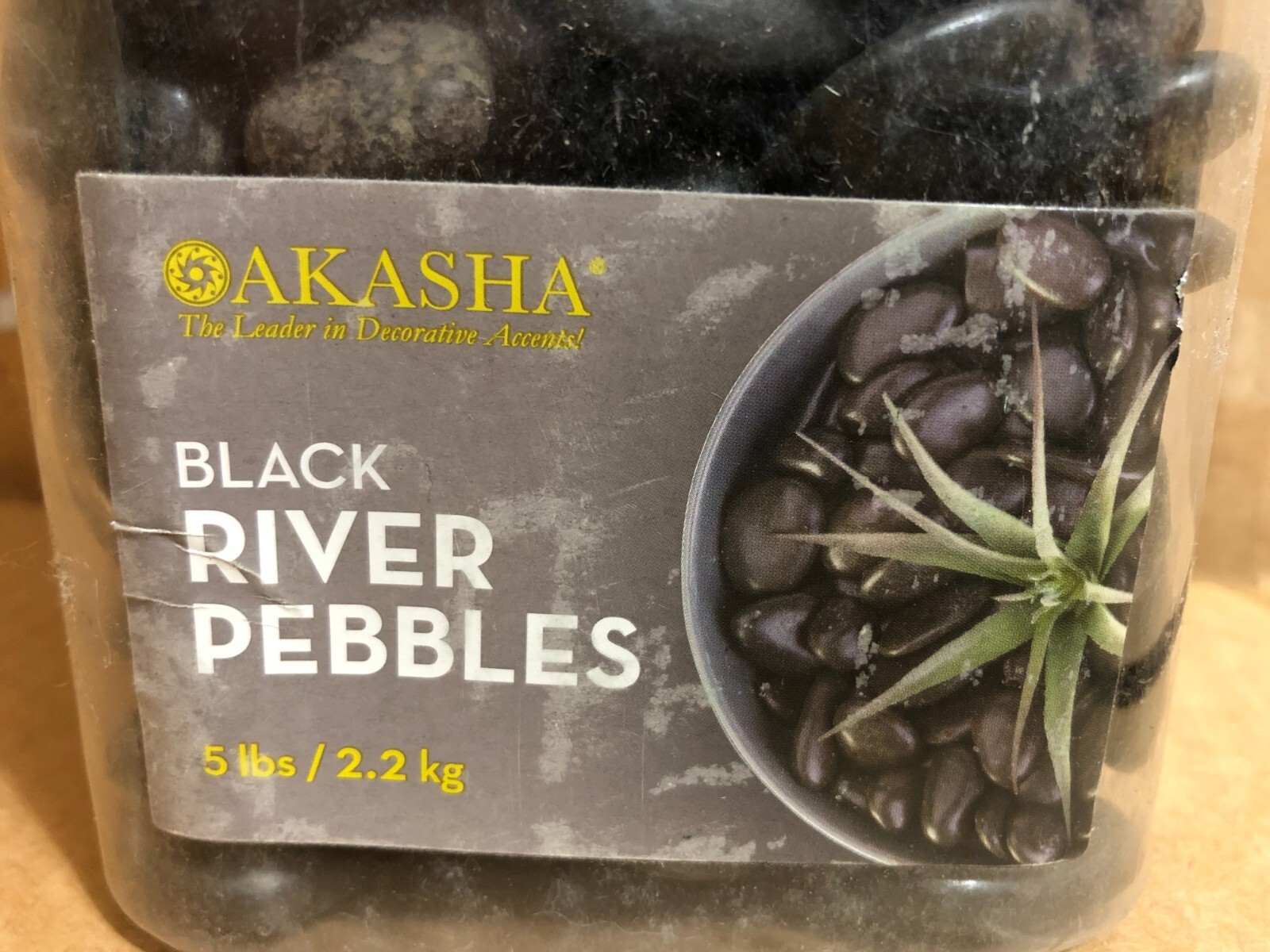 Akasha 5 lb of Black River Pebbles for sale online | eBay