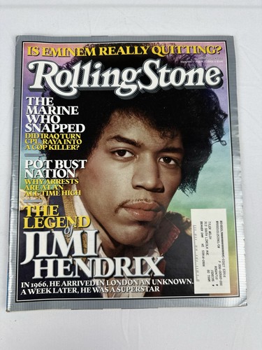 Rolling Stone Magazine - #980 - August 11, 2005 - The Legend - Jimi ...
