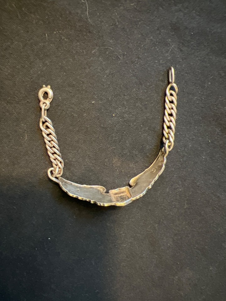 World War II WWII US Army Sterling Air Corps Pilot Wings Bracelet | eBay