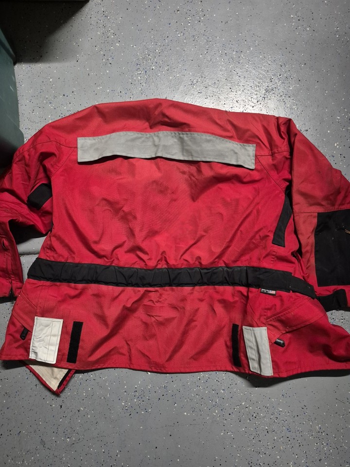 Aerostich Darien Motorcycle Jacket - Red Men's XL - Pre-Owned | eBay