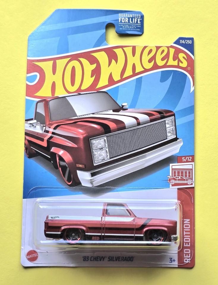 Hot Wheels Target Red Edition Exclusive '83 Chevy Silverado | eBay