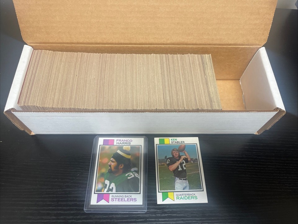 1973 Topps Football Complete Set #1-528 (EX) | eBay