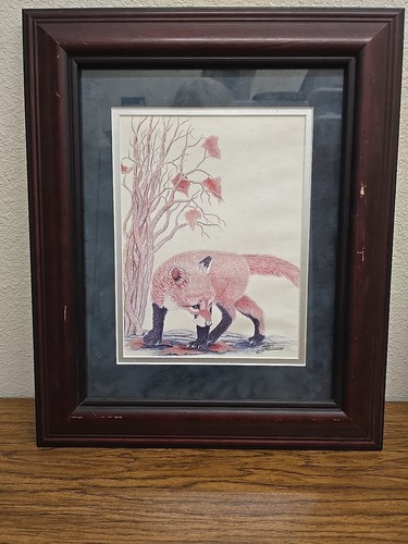 Susan Morrison Early Wildlife Print Of Baby Red Fox Print #90 | eBay