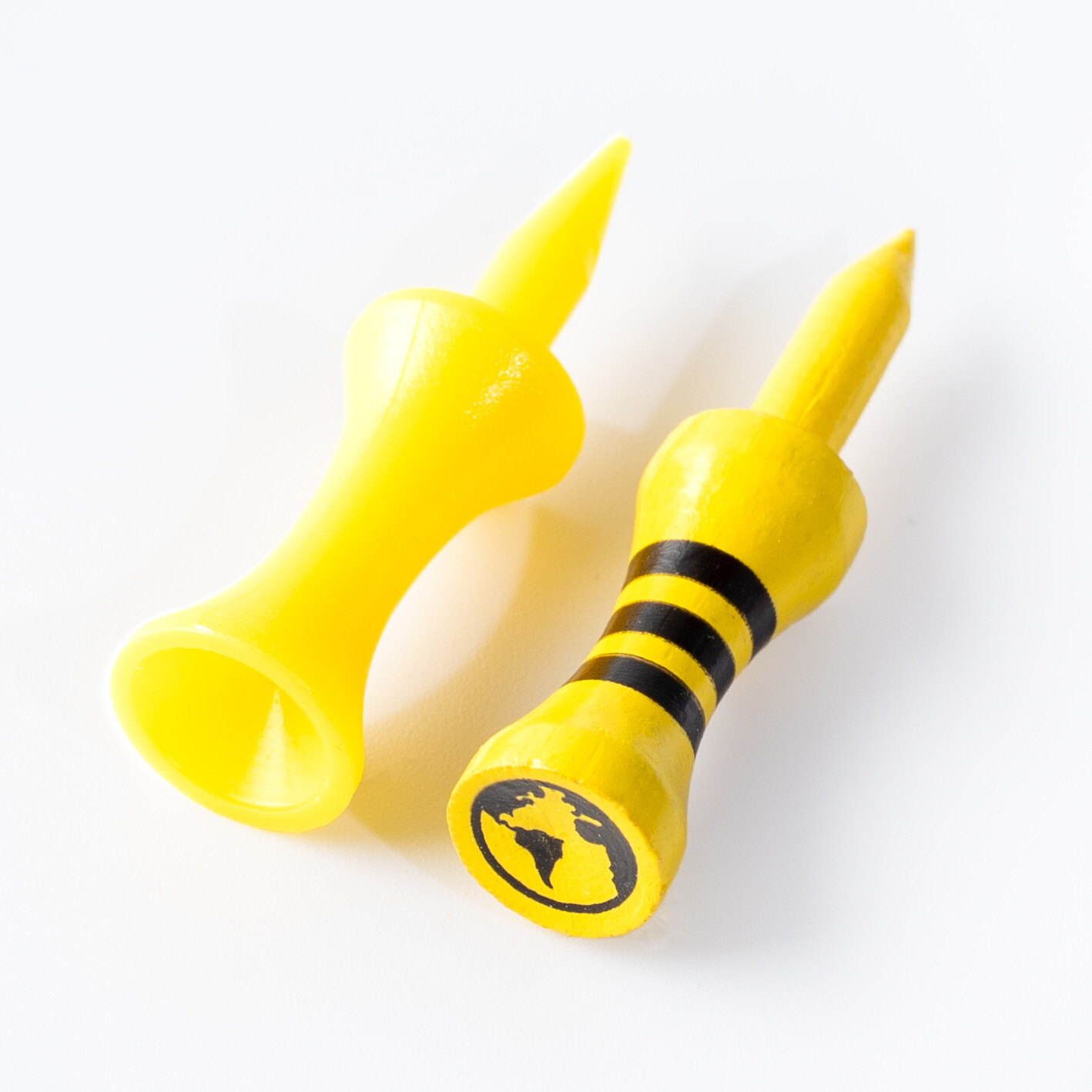 Green Swing Bamboo Castle Golf Tees | Full Colour Editions | eBay