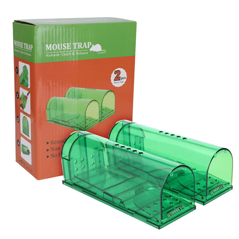 2/4pack Humane Mouse Traps Live Catch and Releas Best Selling Mousetrap ...