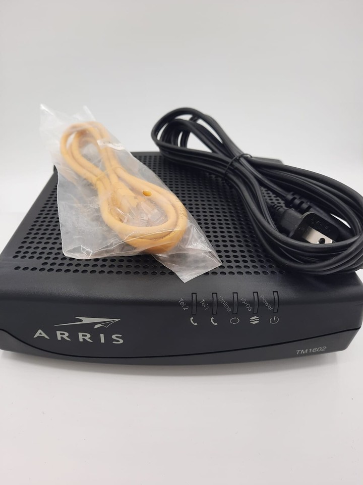 Arris TM1602A Docsis 3.0 Telephony Cable Modem for Charter Optimum ...