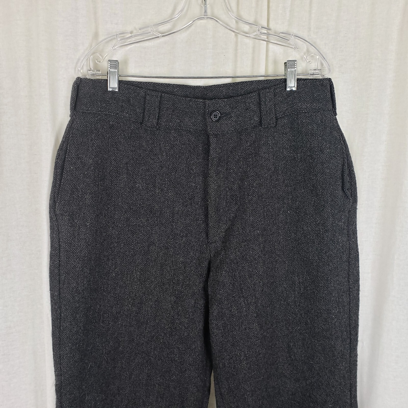 Vintage LL Bean Wool Tweed Maine Guide Pants Mens 34x… - Gem