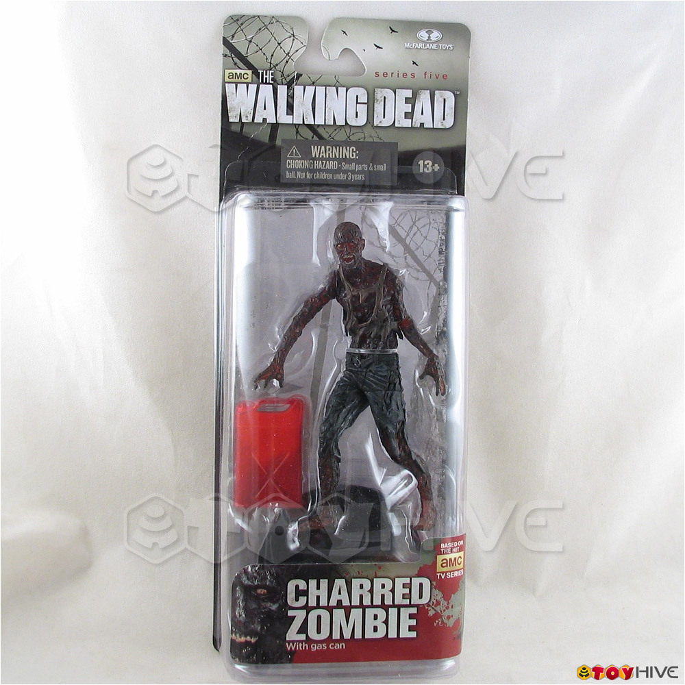 The Walking Dead AMC TV Charred Zombie series 5 action figure McFarlane ...
