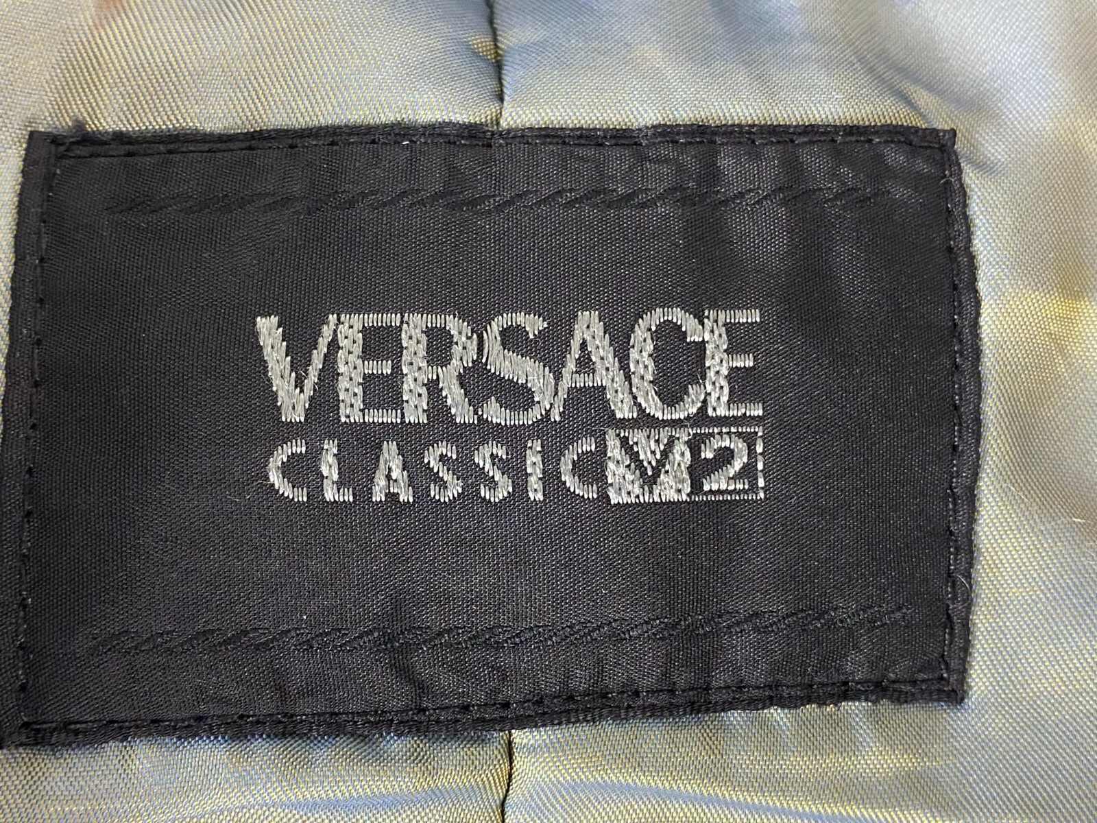 Rare 70s Versace Classic V2 Leather Coat Size 52 - Gem