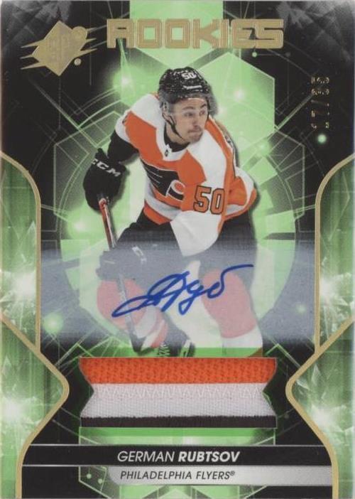 2019-20 SPx - Rookies German Rubtsov #84 Premium Material Autos /35 (AU ...