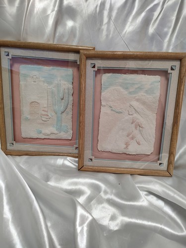 Figi Graphics Southwestern paper cast art signed Priscilla Wess rare | eBay