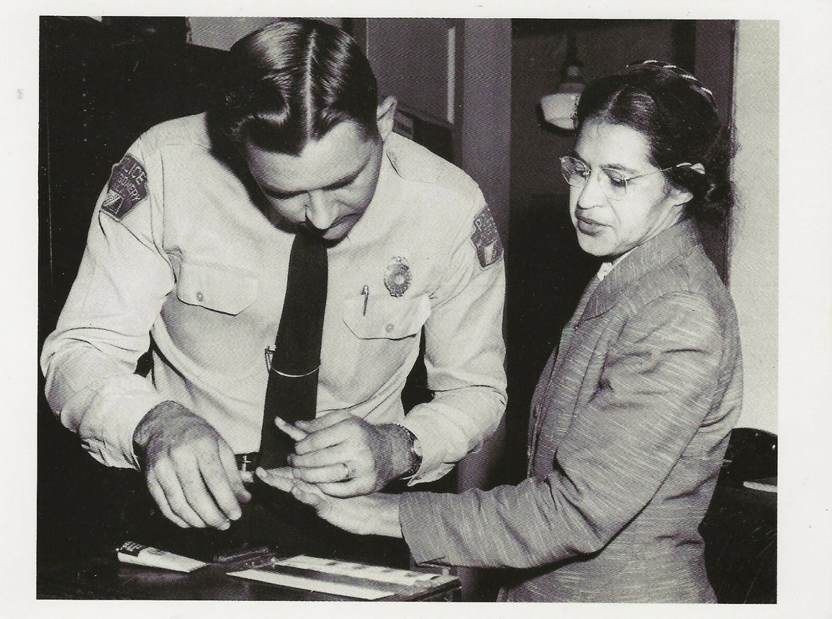 Rosa Parks Being Arrested