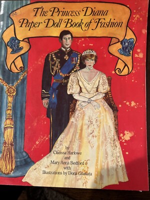 The Princess Diana Paper Doll Book of Fashion - Perigee books 1982 ...