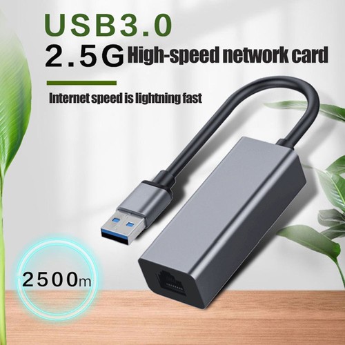 RTL8156B Ethernet Lan Adapter USB 3.0 To RJ45 Converter 2500Mbps ...