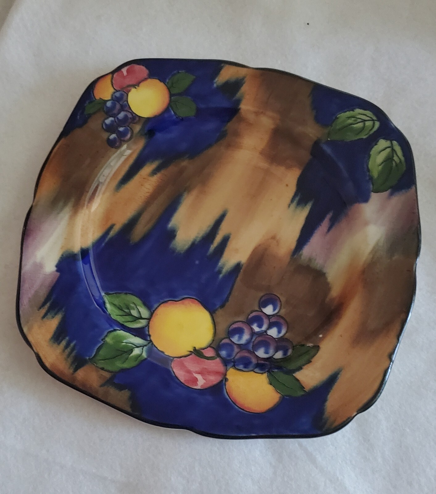 Vintage H+K Tunstall Autumn 9" Plate English China | eBay