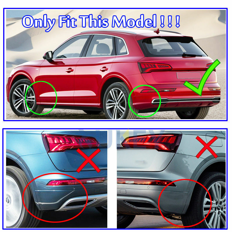 Genuine Full Set Splash Guards Mud Flaps For 2018-2020 Audi Q5 S Line ...