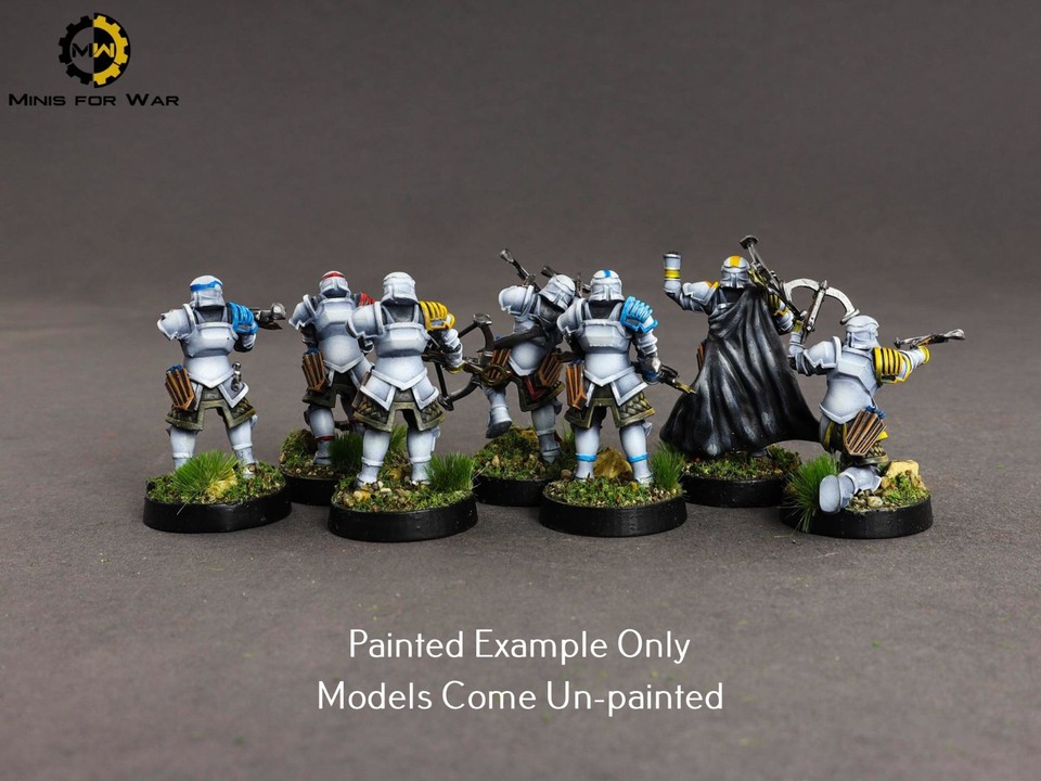 Star Wars Legion Medieval Republic Commando Squad - 3D printed ...
