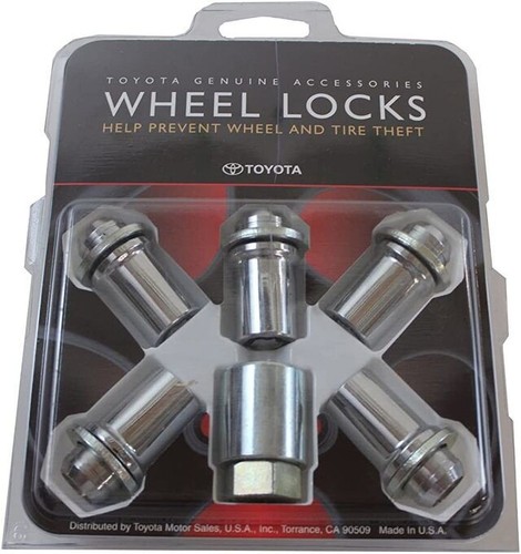 New OEM Genuine Toyota RAV4 5pc Chrome Wheel Lock Set 00276-42960 | eBay