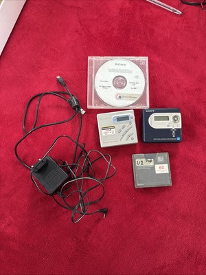 SONY MZ-NH600 MZ-R500 Walkman Minidisk Minidisc HI-MD NetMD Recorder | eBay