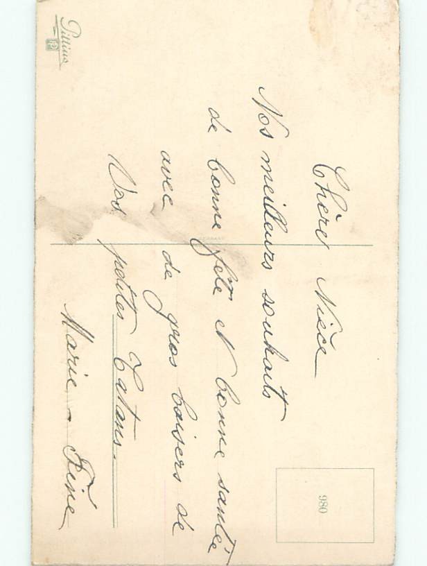 Very Old Foreign Postcard BEAUTIFUL FLOWERS SCENE : make an offer ...