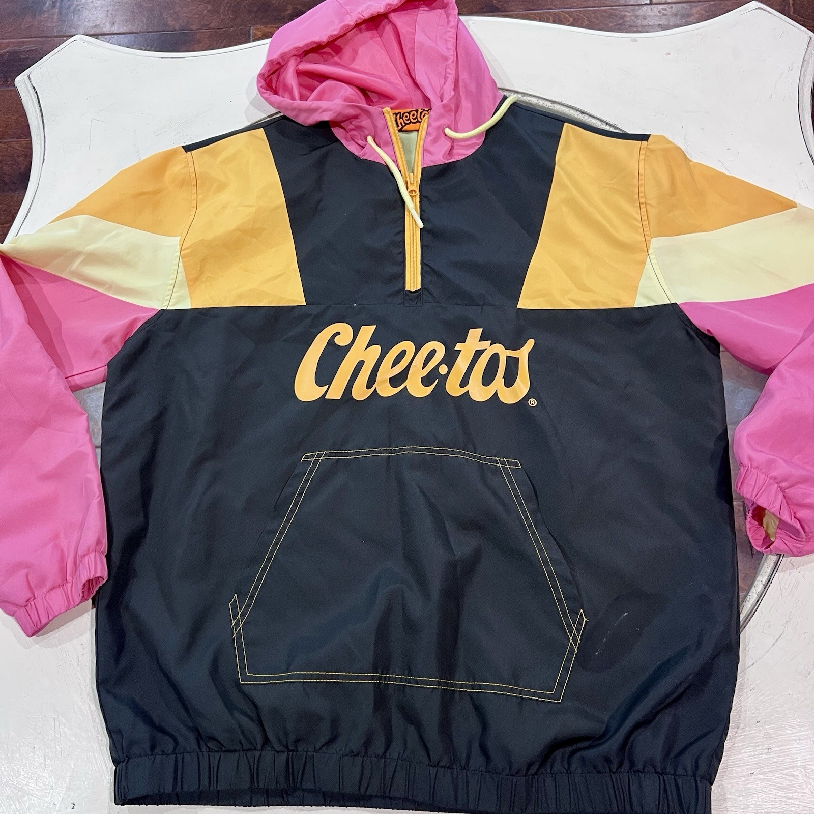 Vintage Cheetos Chester Cheetah Jacket Windbreaker Un… - Gem