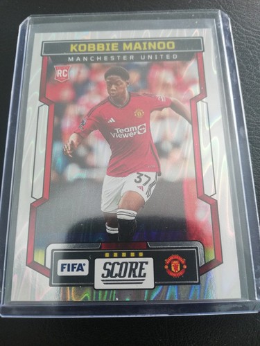 2023-24 panini score FIFA Kobbie Mainoo RC Swirl Manchester United ...