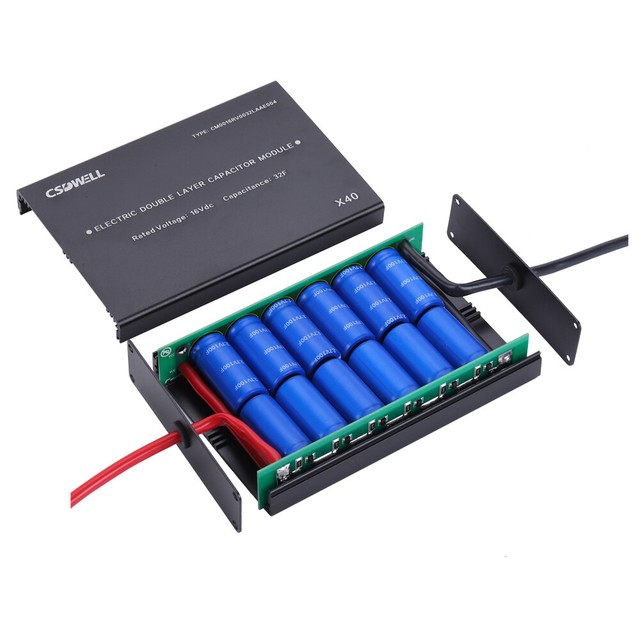 12v Super Capacitor Module 12×100 FARAD Caps Engine Starting Car Audio ...