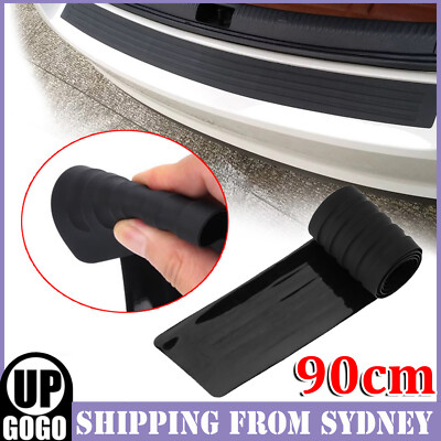 Car Trunk Rear Edge Protector Rubber Bumper Guard No Scratch Auto ...