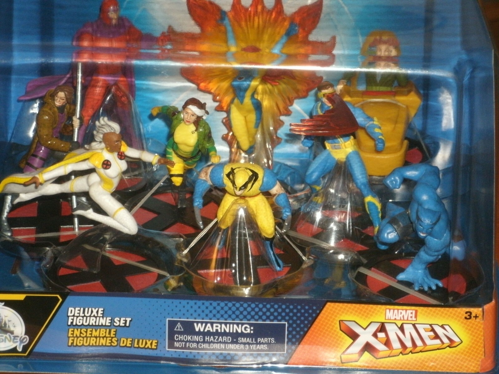 Disney Store Exclusive Deluxe PVC Figurine Set: X-Men 'Animated TV ...