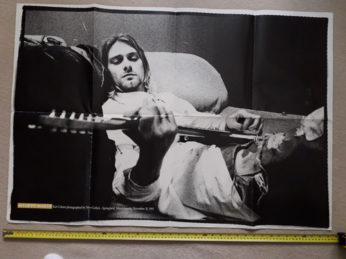 NIRVANA DOUBLE SIDED Melody Maker POSTER - Ex Condition - Ship ...