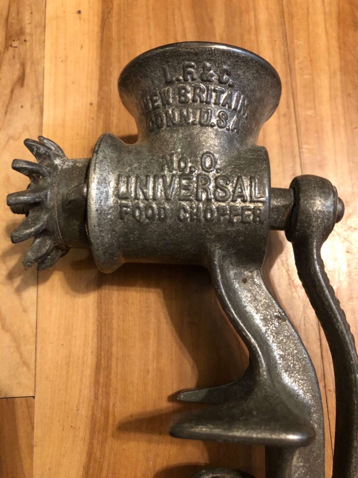 Antique Universal Food Chopper LF&C New Britain Conn USA No.0 & Meat ...