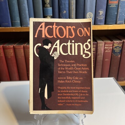 Actors on Acting by Toby Cole (1970, Trade Paperback, Revised edition ...