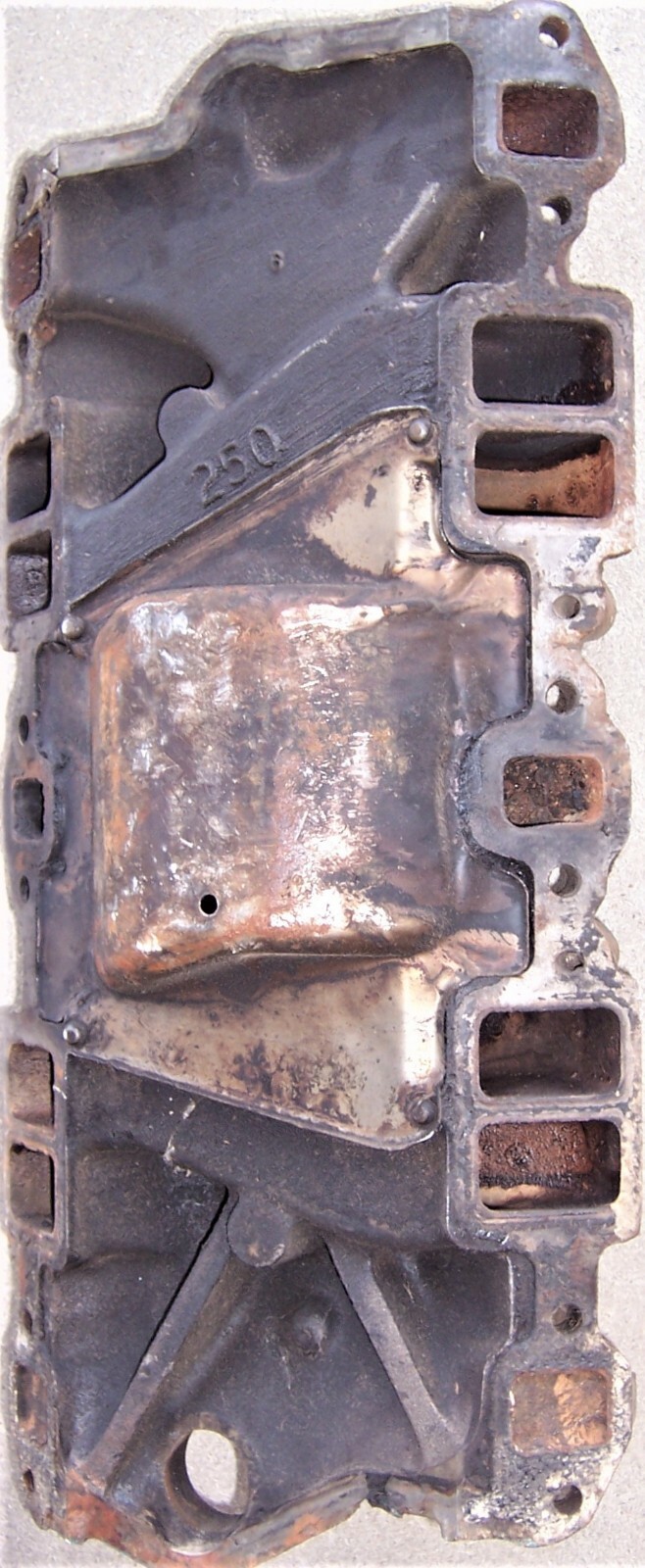 GM Chevrolet 1976-1982 SBC 4 Barrel Quadrajet Intake Manifold #346250 ...