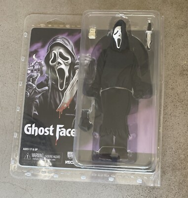 NECA Ghostface Reel Toys Scream Clothed 8" inch Action Figure ...