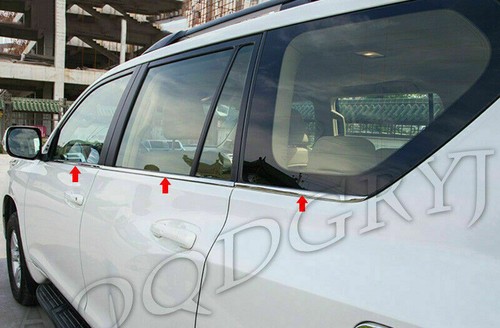 For Toyota Prado Fj150 2010-2021 Chrome Stainless Bottom Window Frame ...