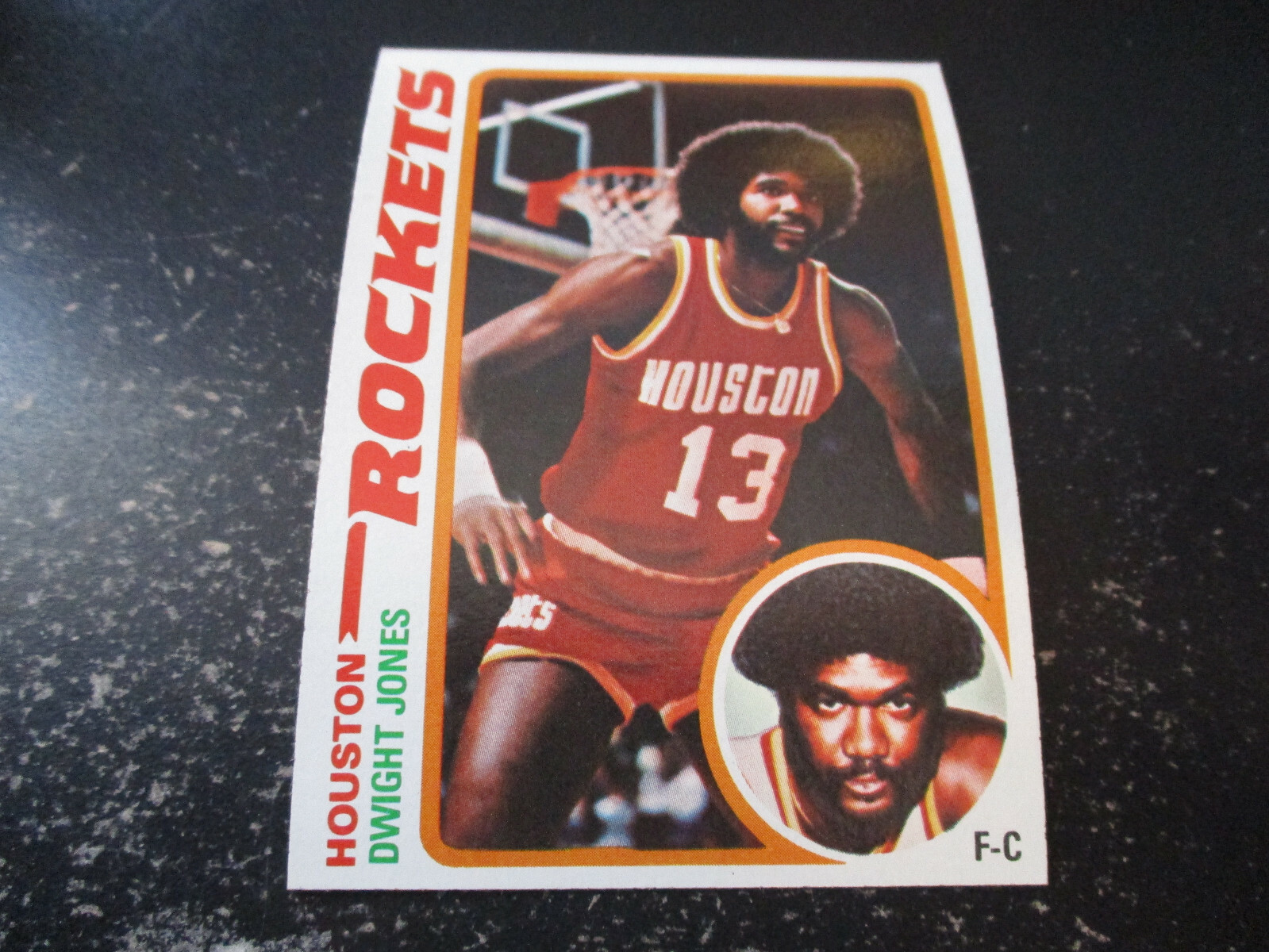 dwight jones (houston rockets - f/c) 1978/79 TOPPS card #84 nr/mint ...