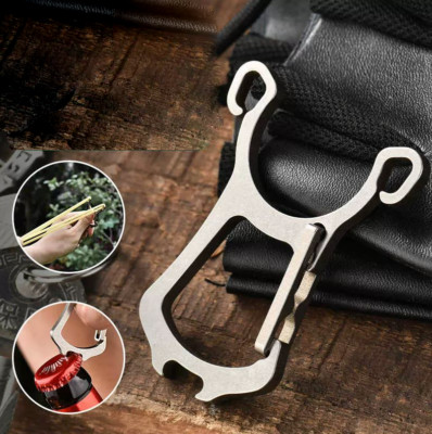 Pocket Slingshot Archery Catapult Hunting Slingbow Key Buckle Multi ...