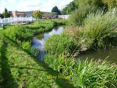 Photo 12x8 The pond and cafe at Waterside Garden Centre Baston ...