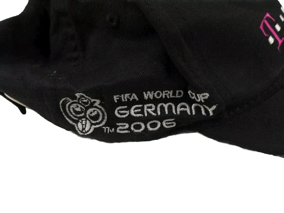 FIFA World Cup Germany 2006 Kappe Cap Mütze T-Com Schwarz Baseballkappe ...