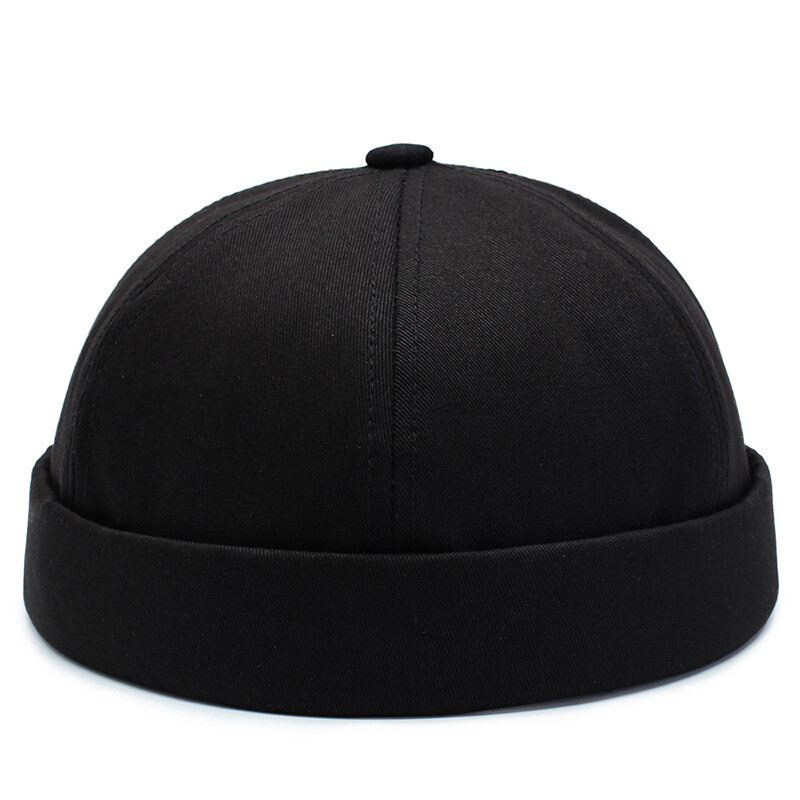 Unisex Skullcap Sailor Hat Cap Beanie Hip Hop Party Retro Cuff Brimless ...