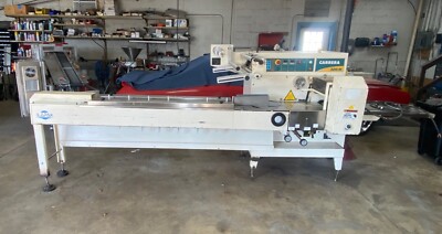 ILAPAK CARRERA 500 HORIZONTAL FLOW WRAPPER 1-UP JAW 8' INFEED HAS A ...