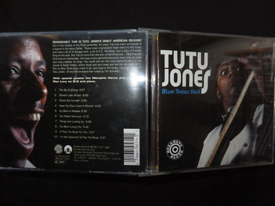 CD TUTU JONES / BLUE TEXAS SOUL / | eBay
