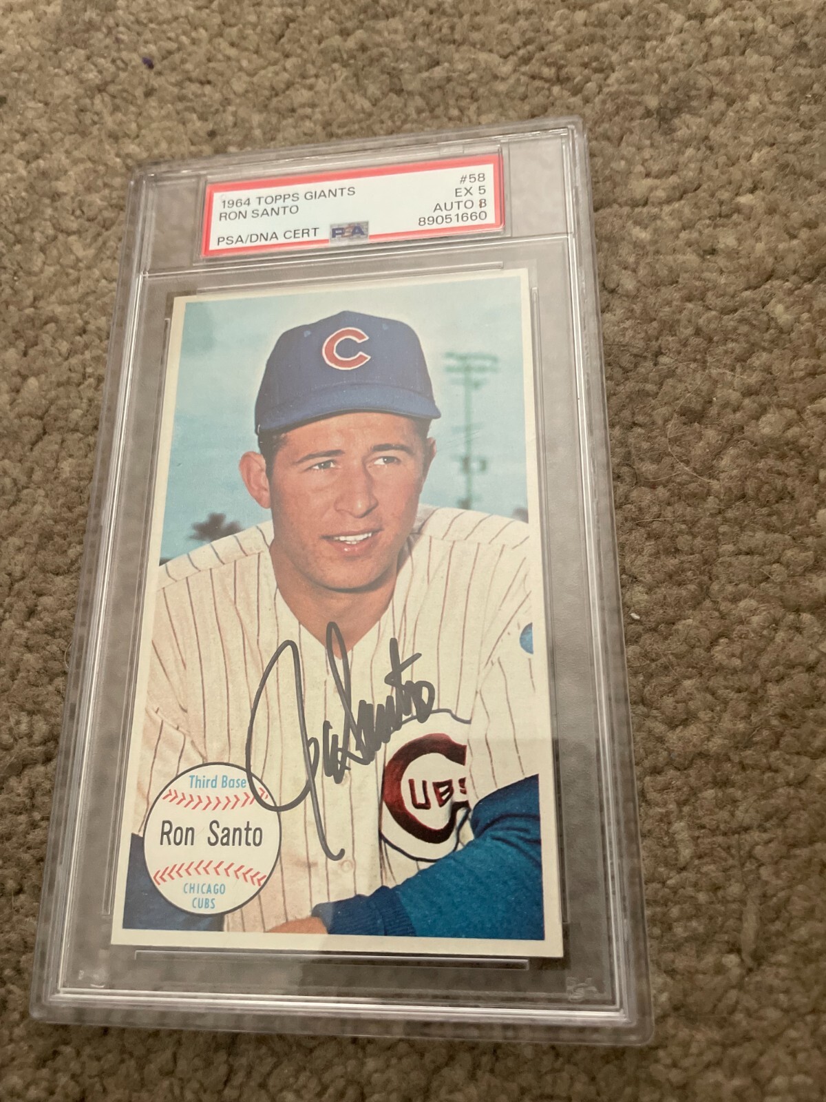 Ron Santo Autographed Memorabilia | Signed Photo, Jersey, Collectibles ...